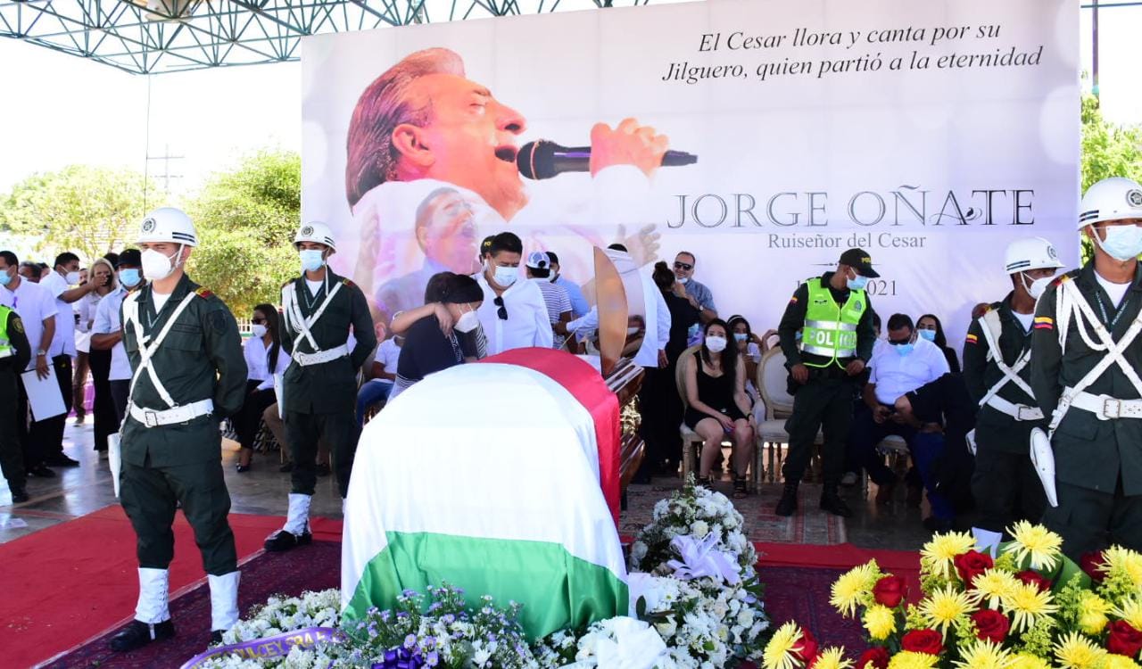 Así Fue La Despedida De Jorge Oñate | El Gran Homenaje A Jorge Oñate En ...