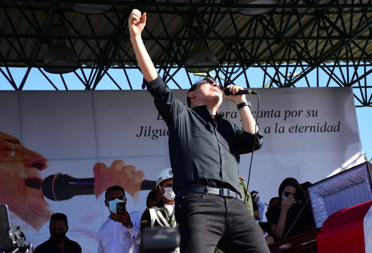 Así Fue La Despedida De Jorge Oñate | El Gran Homenaje A Jorge Oñate En ...